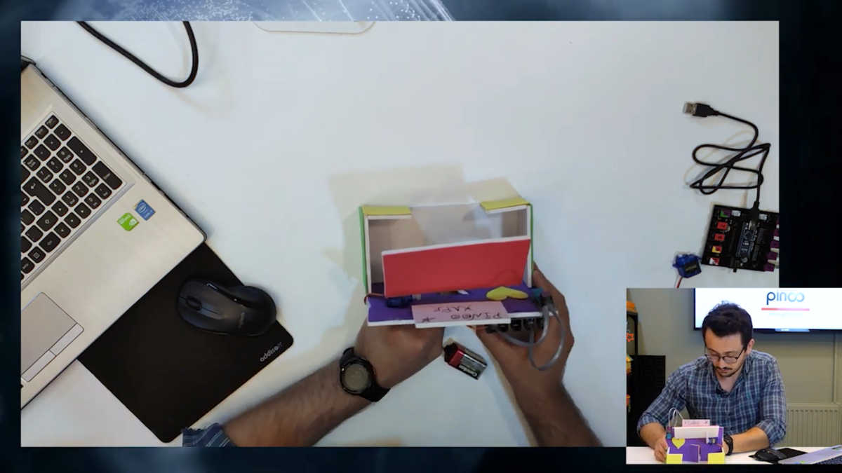 Arduino Ide'de Pinoo ile Akıllı Panjur – Pinoo Robotics