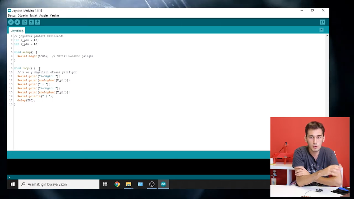 Pinoo ve Arduino Ide ile Joystick – Pinoo Robotics