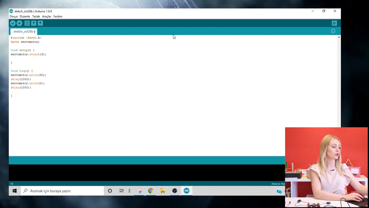Arduino Ide'de Pinoo Servo Motor – Pinoo Robotics