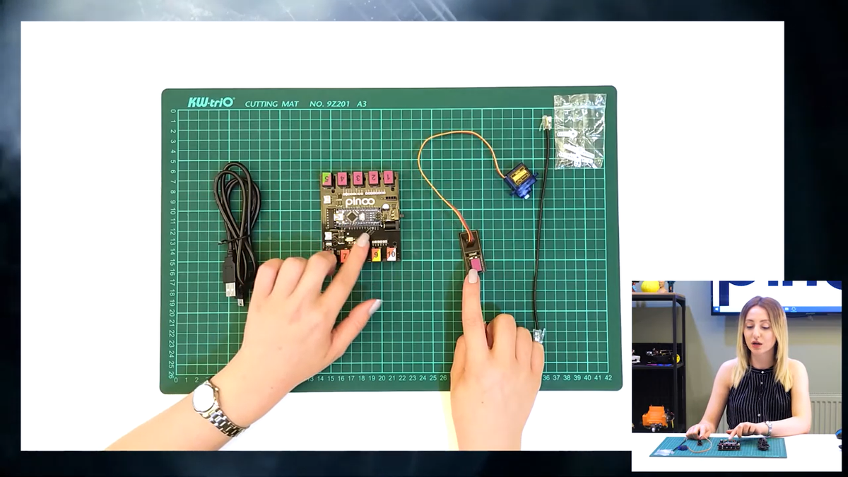 Pinoo Servo Motor Modülü – Pinoo Robotics