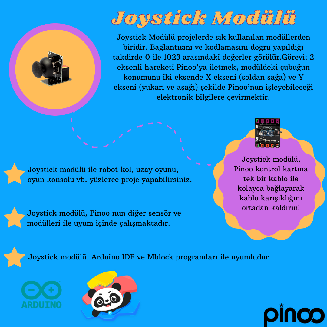 Pinoo Joystick Modülü – Pinoo Robotics